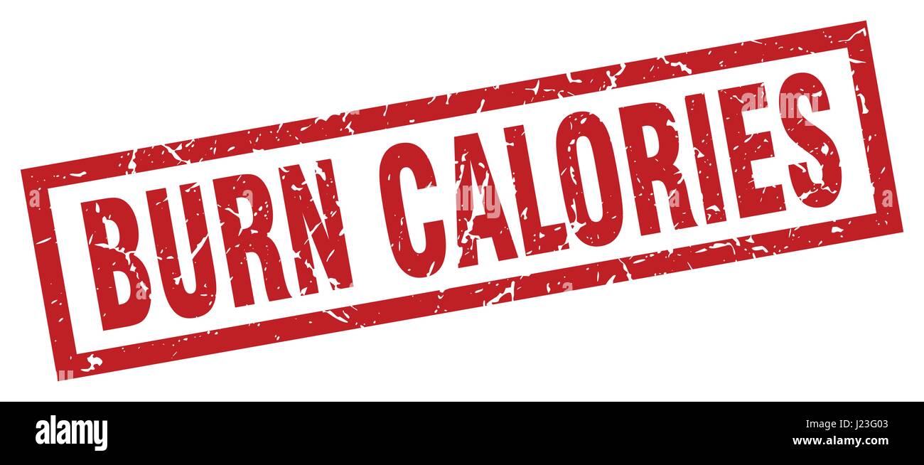 Burn calories stamp hi-res stock photography and images - Alamy