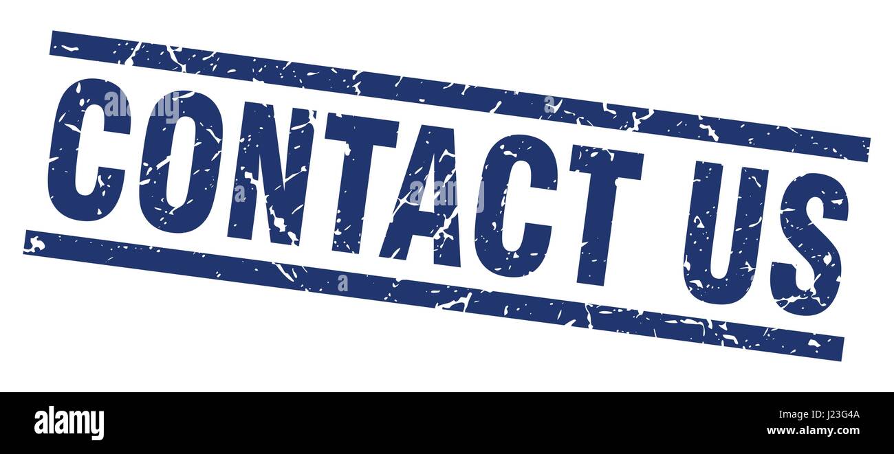 Contact us sticker square hi-res stock photography and images - Alamy
