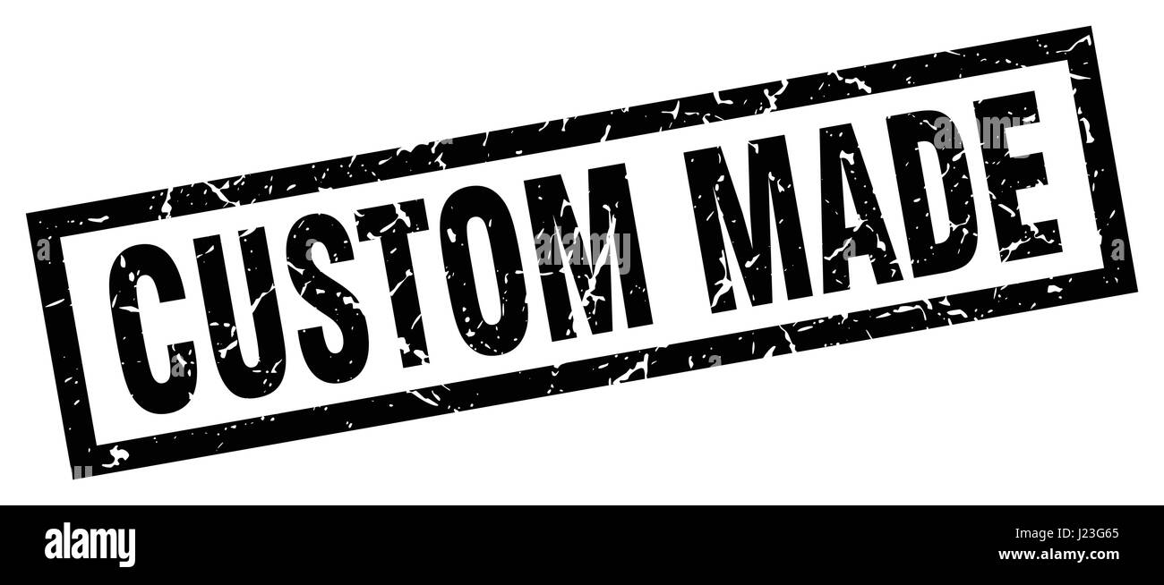 Custom made square stamp hi-res stock photography and images - Alamy