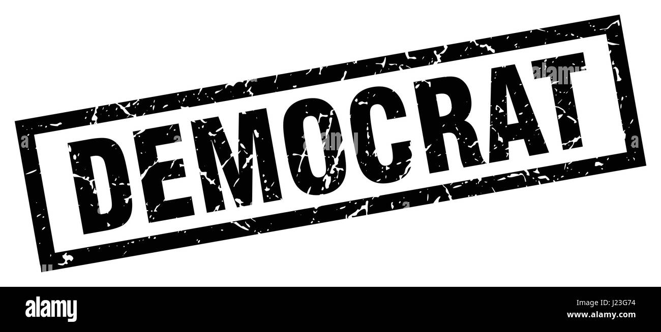 Democrat stamp label square hi-res stock photography and images - Alamy