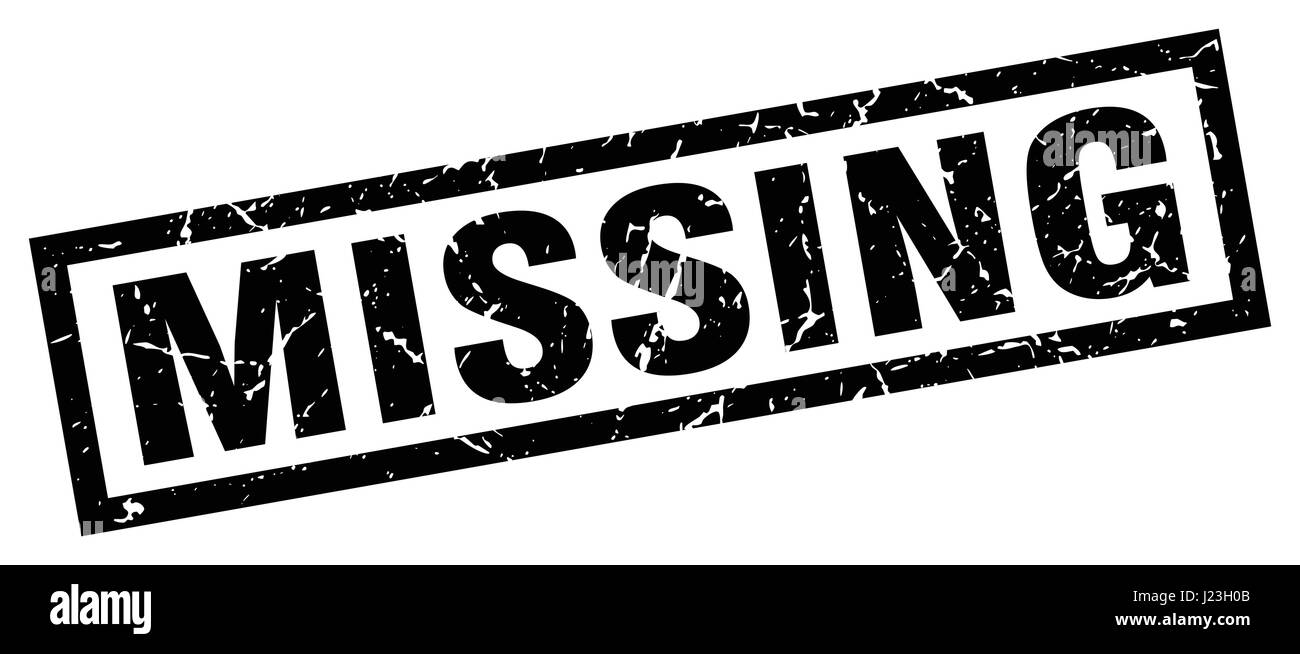 square grunge black missing stamp Stock Vector Image & Art - Alamy