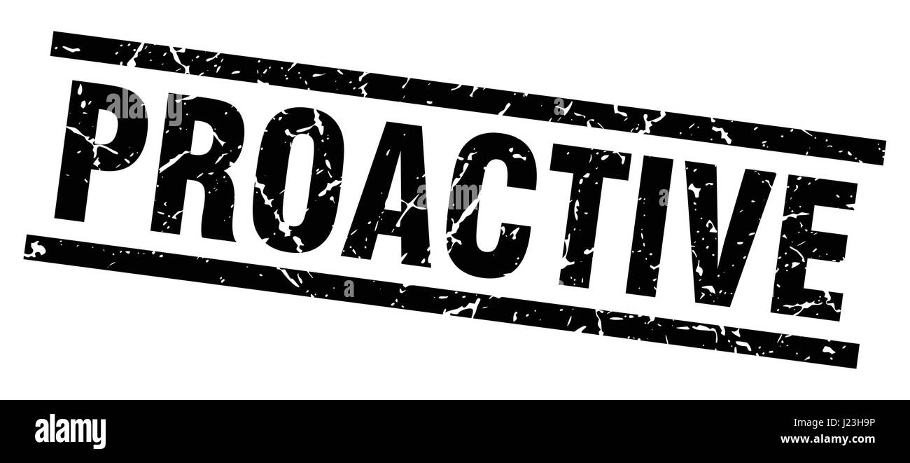 Proactive rubber stamp hi-res stock photography and images - Alamy