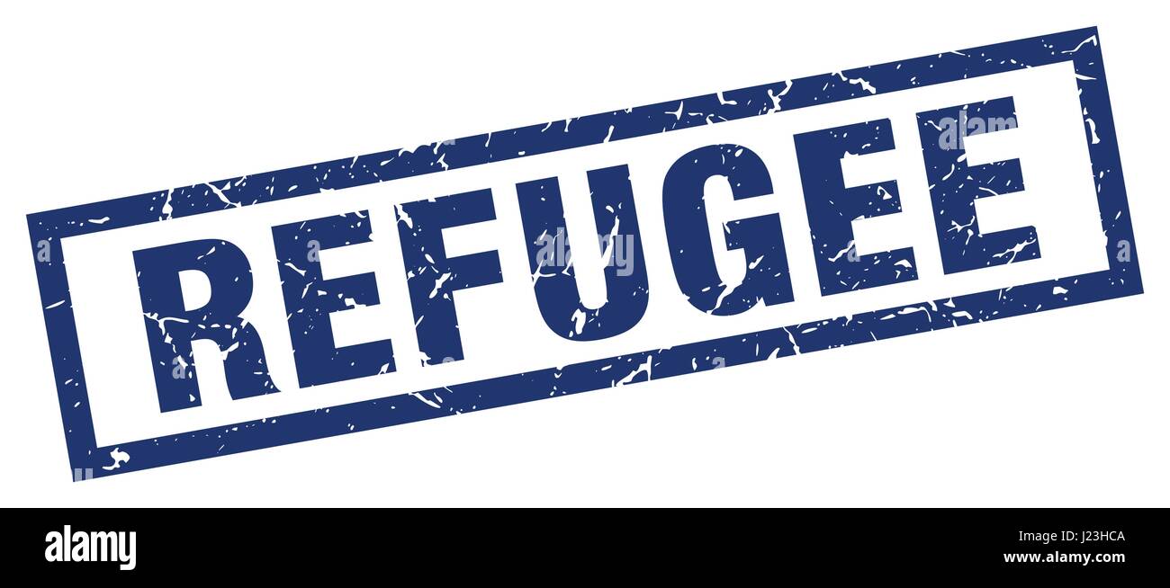 Refugee sticker Stock Vector Images - Alamy