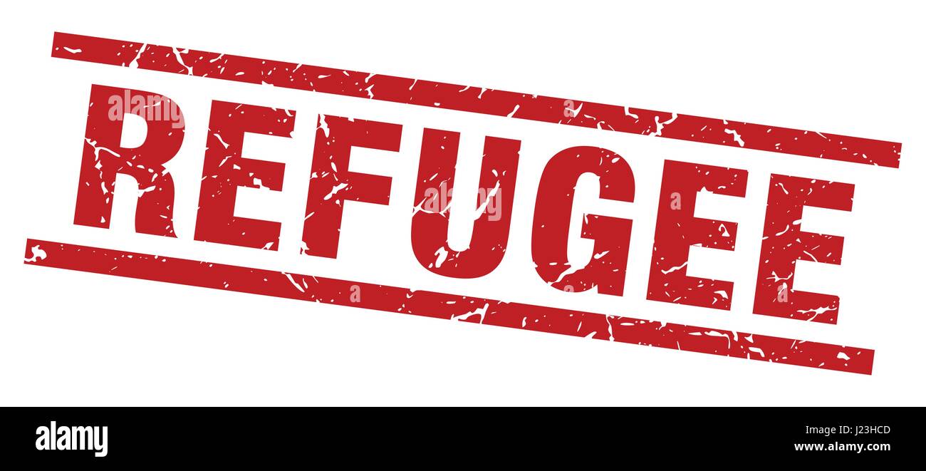 Refugee sticker Stock Vector Images - Alamy