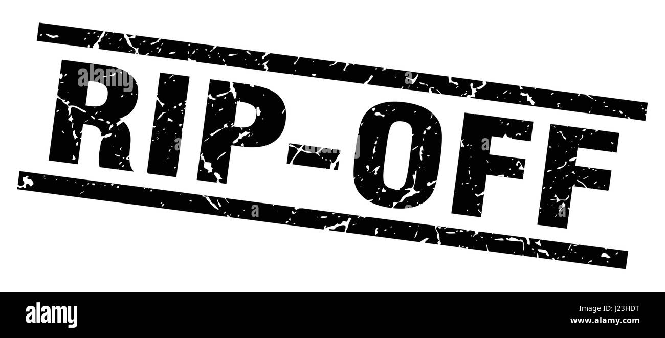 square grunge black rip-off stamp Stock Vector Image & Art - Alamy