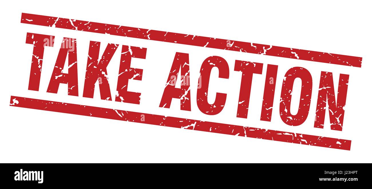 Take action seal Stock Vector Images - Alamy