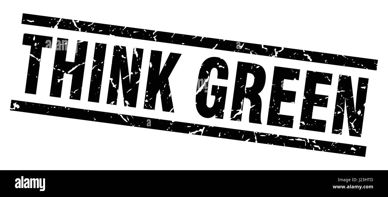 Think green vector vectors Black and White Stock Photos & Images - Alamy