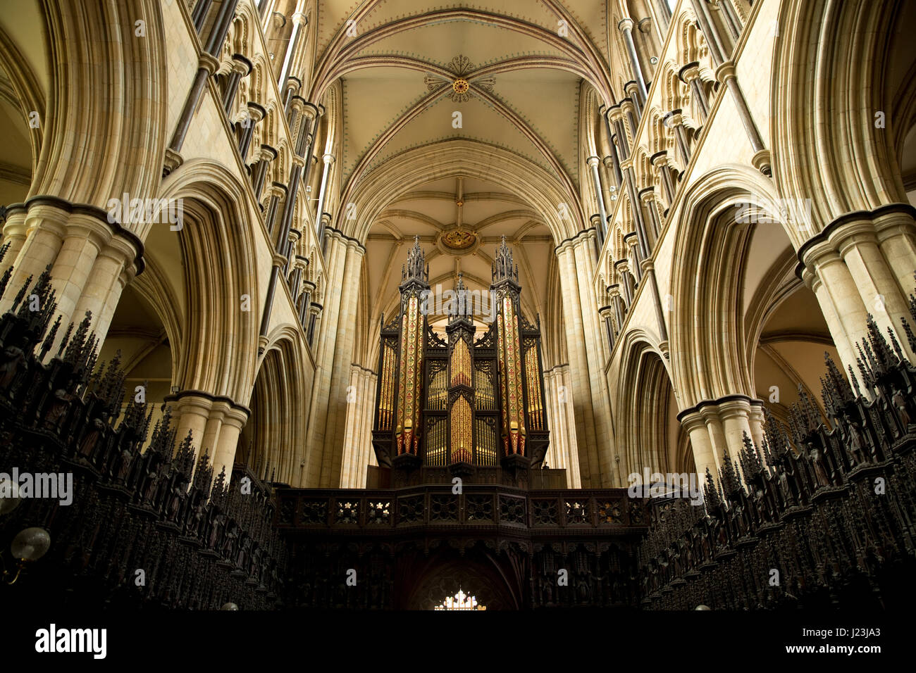 Beverley Minster, Beverley, East Yorkshire, United Kingdom Stock Photo ...