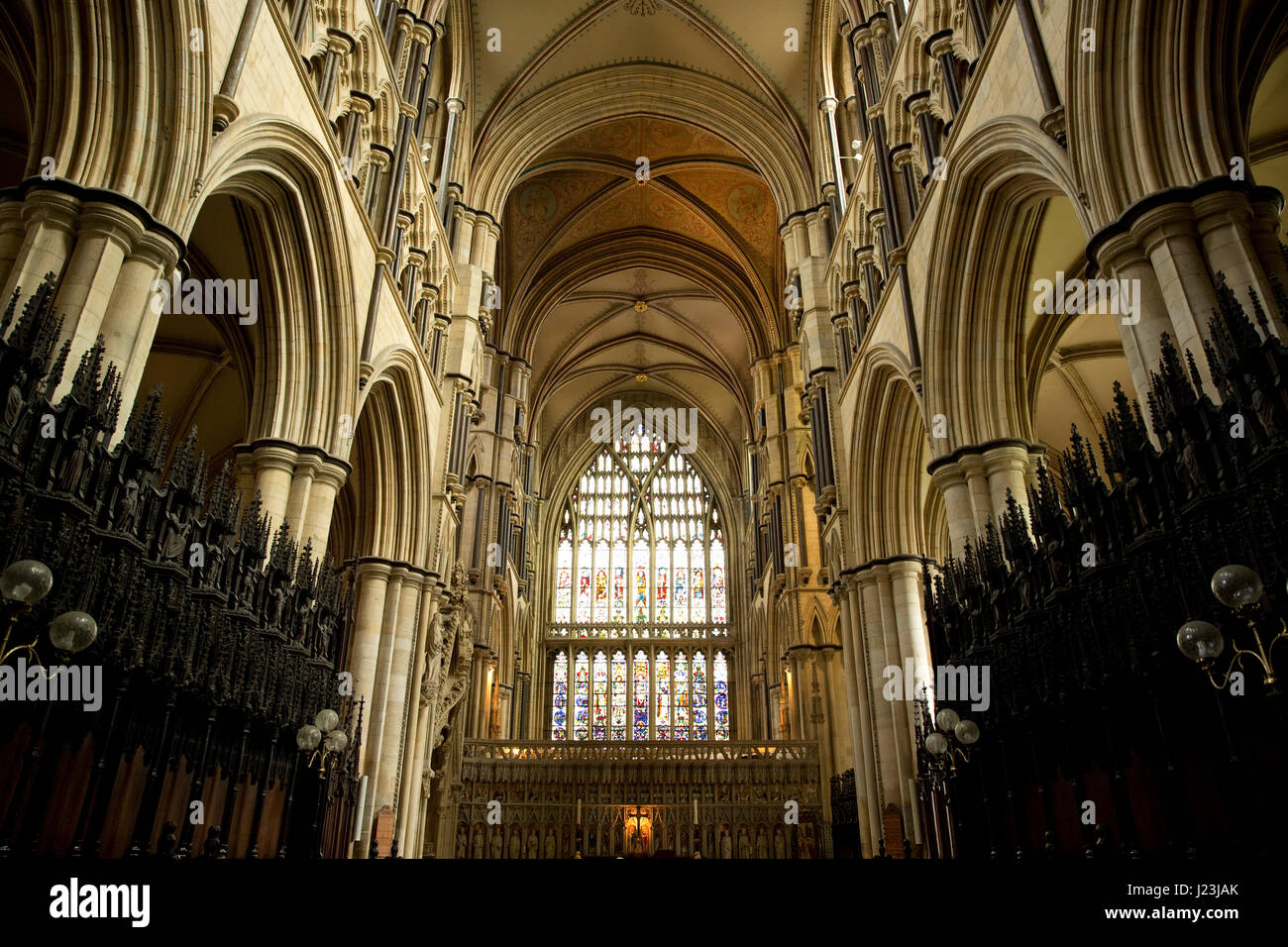Beverley Minster, Beverley, East Yorkshire, United Kingdom Stock Photo ...