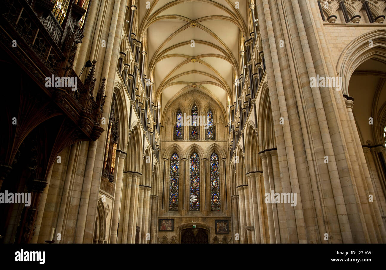 Beverley minster window hi-res stock photography and images - Alamy