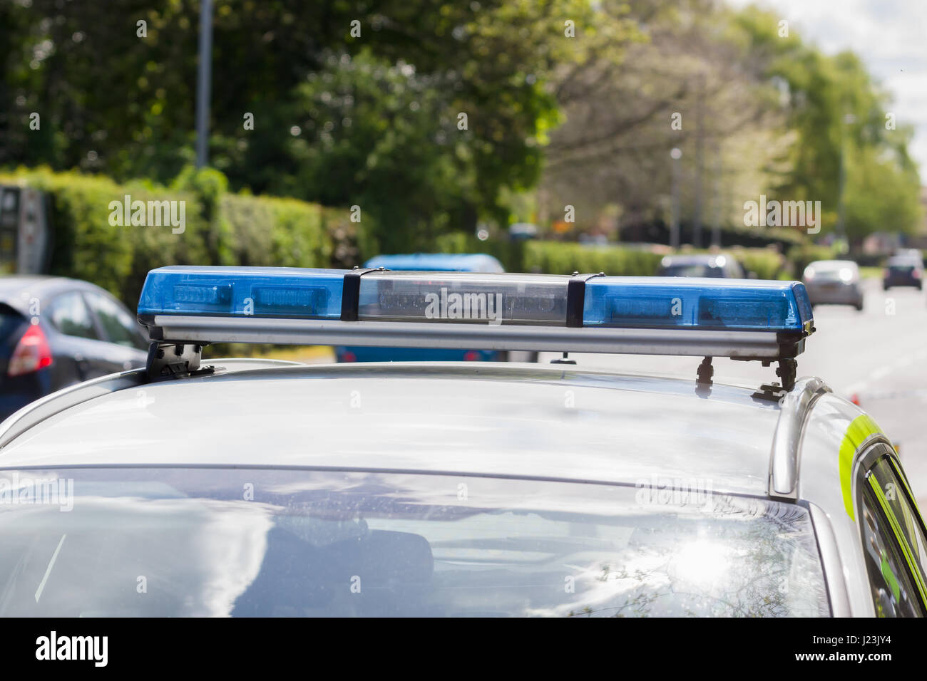British traffic police car hi-res stock photography and images - Alamy