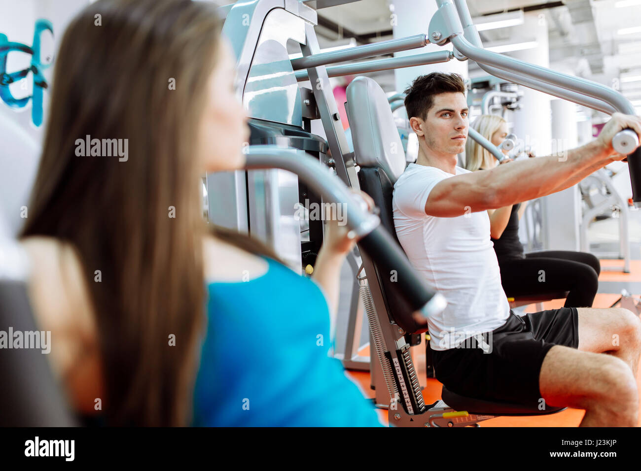 Woman machine body sculpting hi-res stock photography and images - Alamy