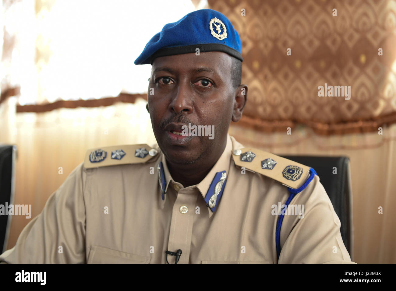 Mogadishu Airport Police Deputy Commander Mohamed Abdulahi talks about ...