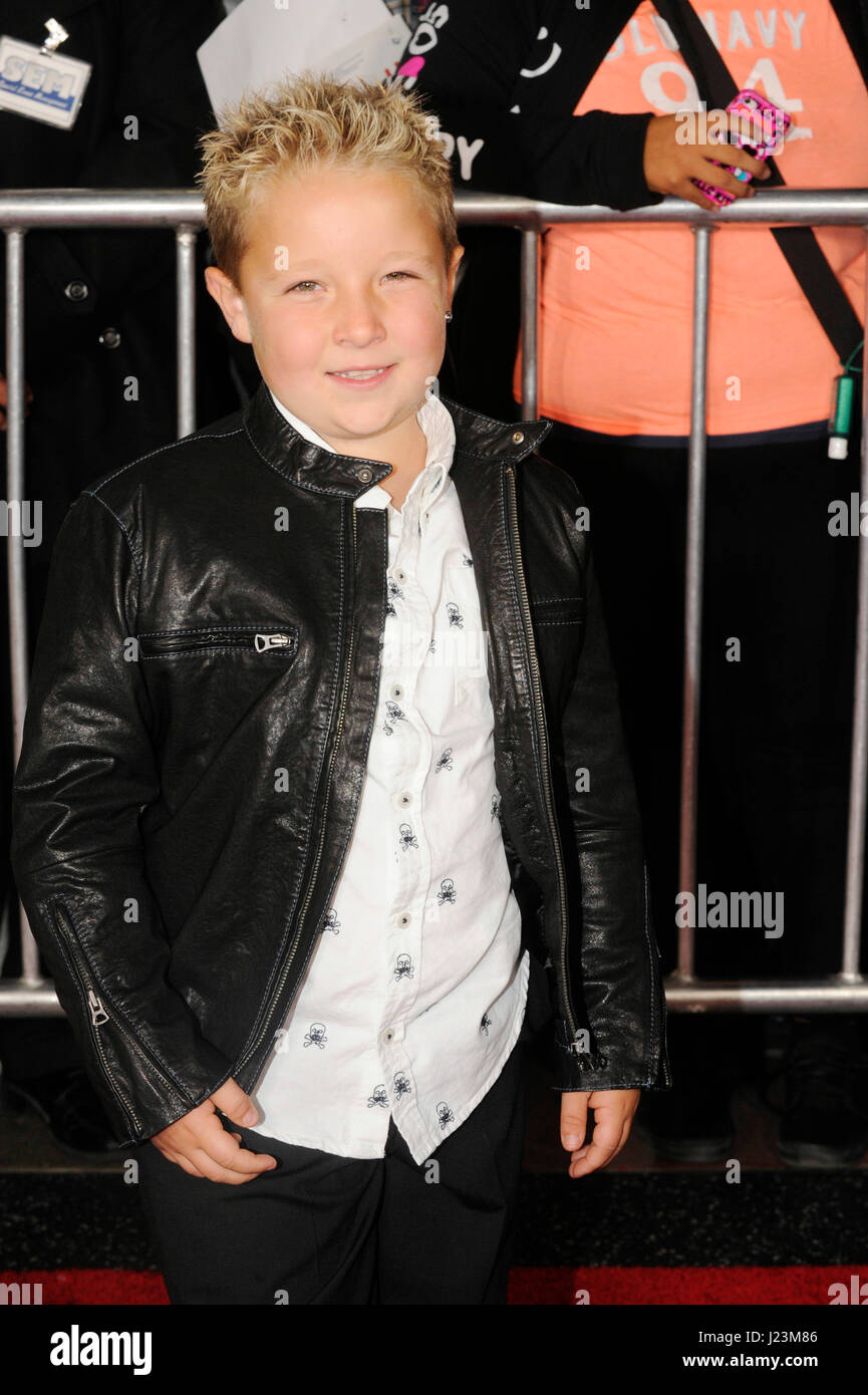 Actor Jackson Nicoll attends the premiere of Paramount Pictures ...