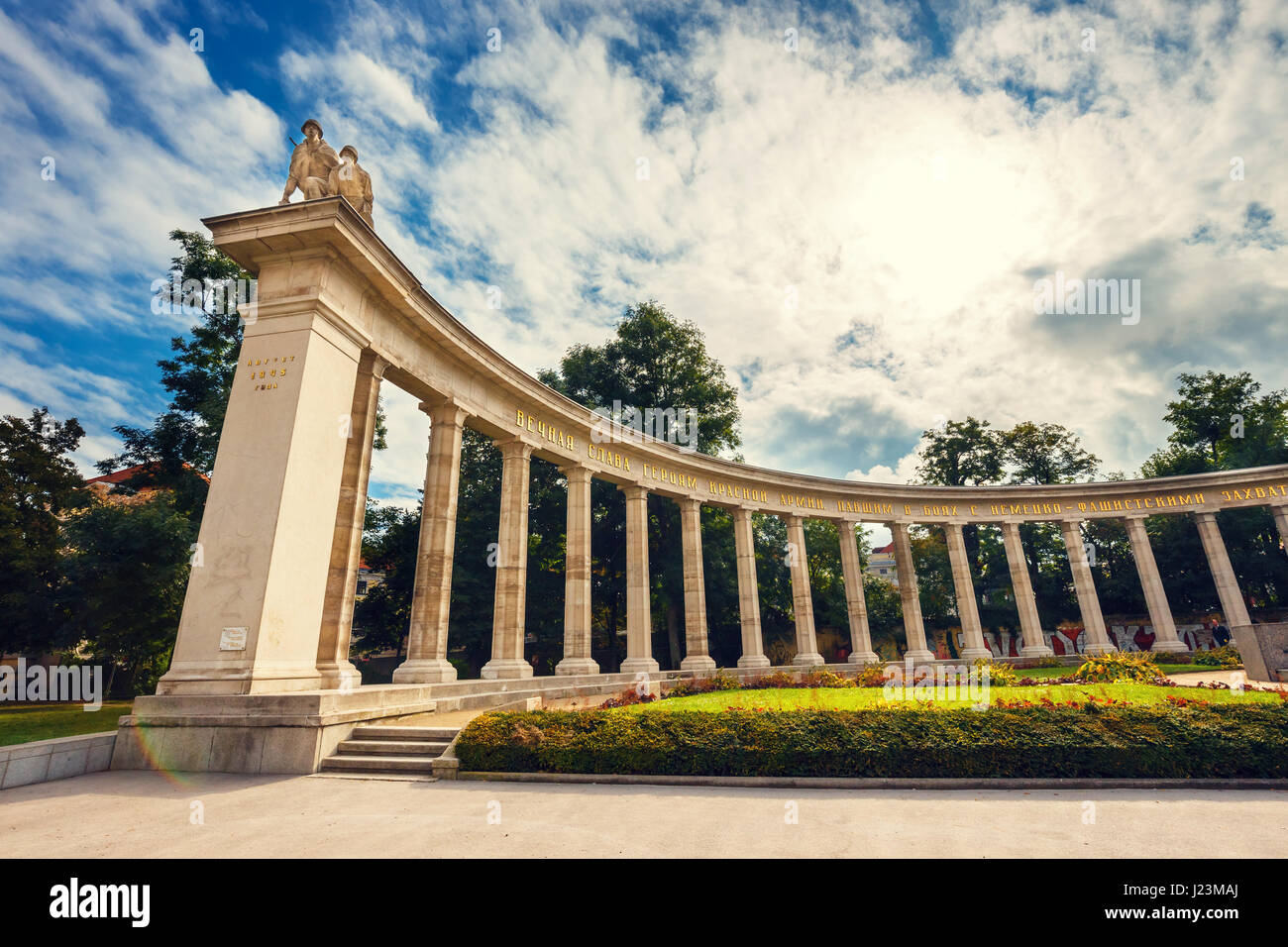 Vienna, Austria, October 13, 2016: War Memorial - Heroes Monument of ...