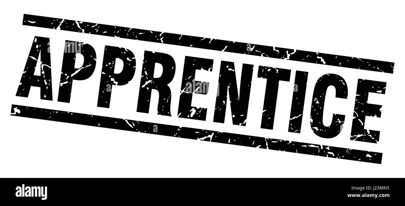 square grunge black apprentice stamp Stock Vector Image & Art - Alamy