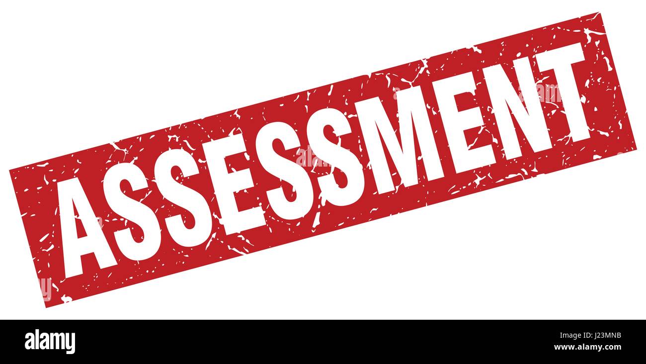 Assessment rubber stamp Stock Vector Images - Alamy