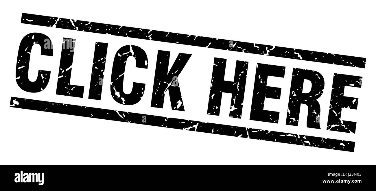 square grunge black click here stamp Stock Vector Image & Art - Alamy