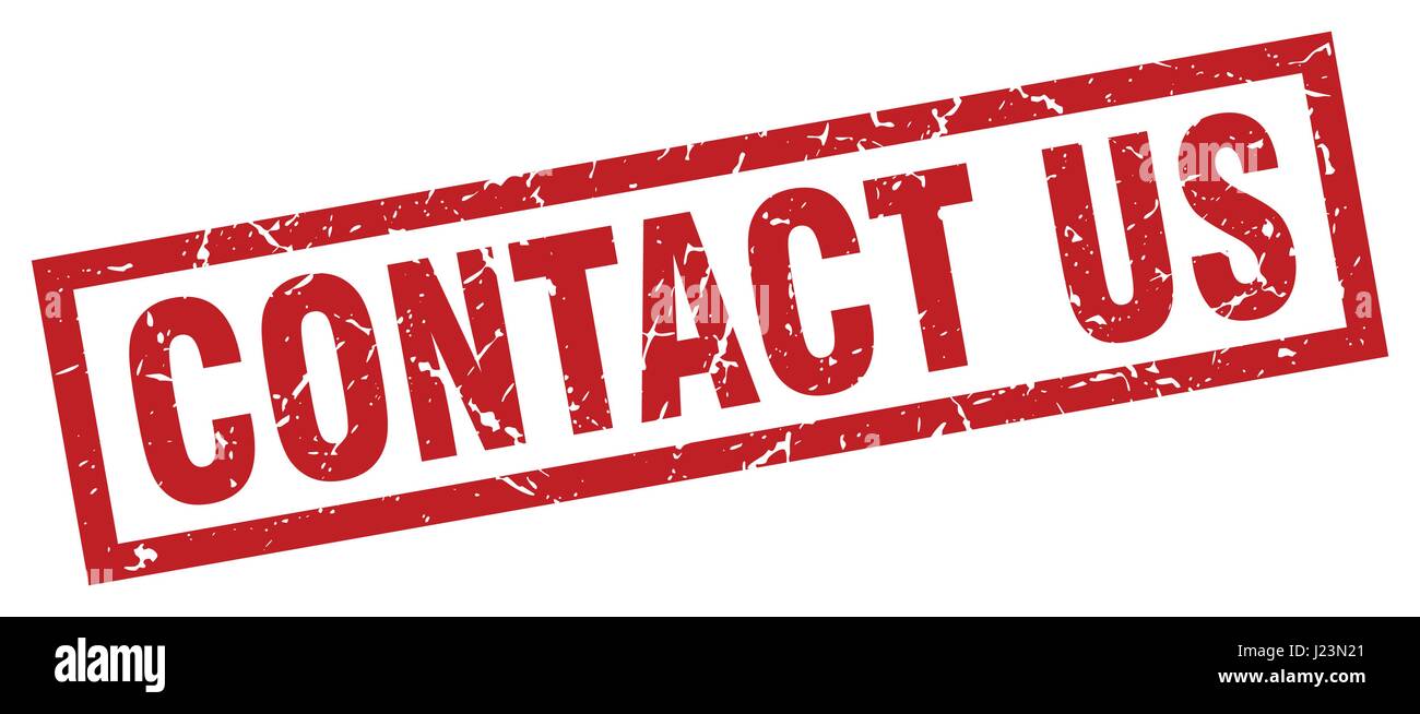 Contact us sticker square hi-res stock photography and images - Alamy