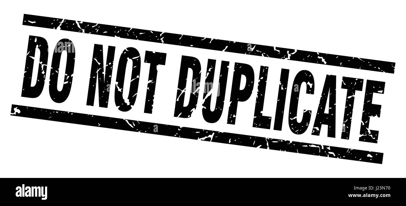 Duplicate stamp Black and White Stock Photos & Images - Alamy