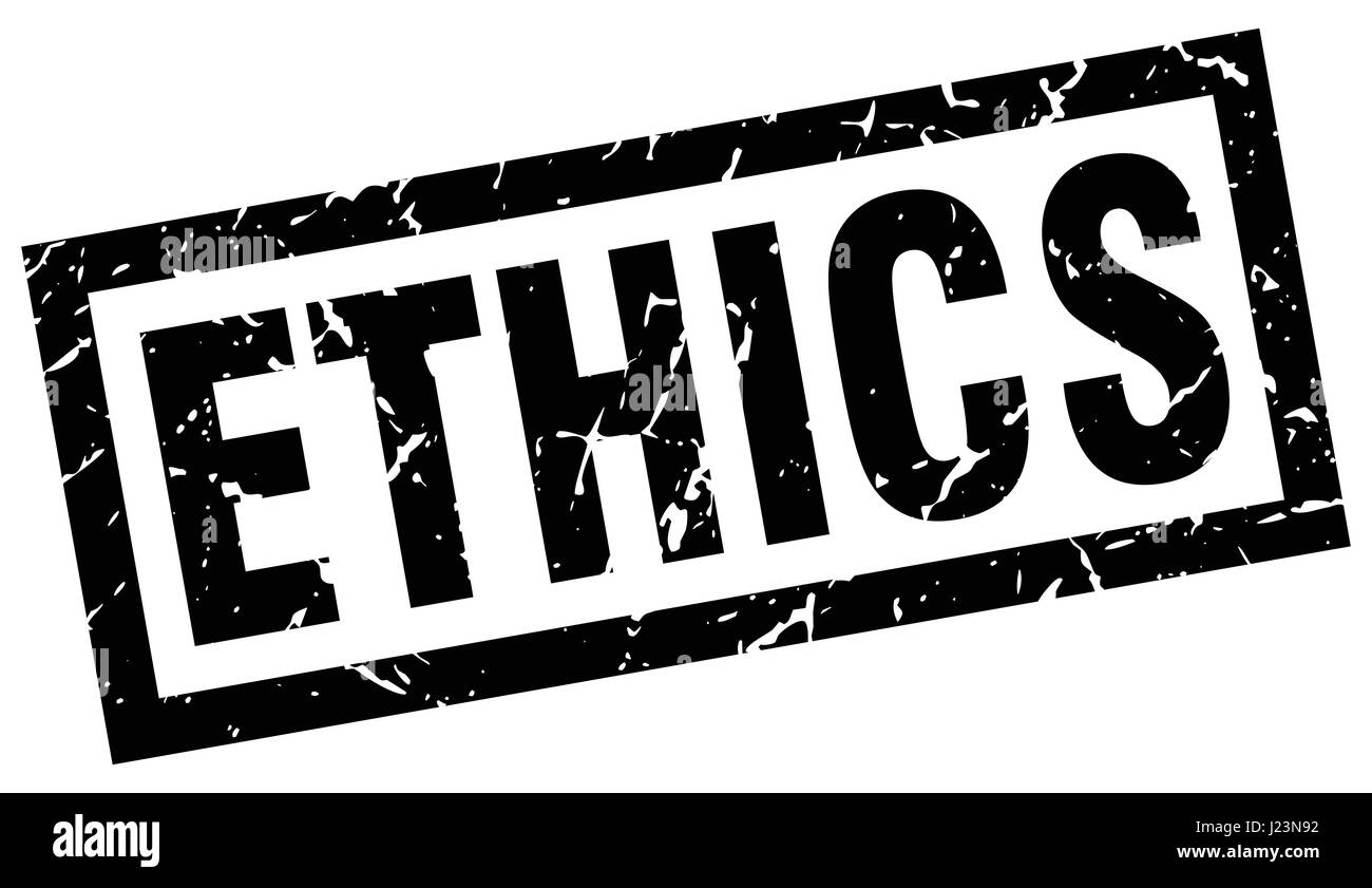 Ethics stamp Black and White Stock Photos & Images - Alamy