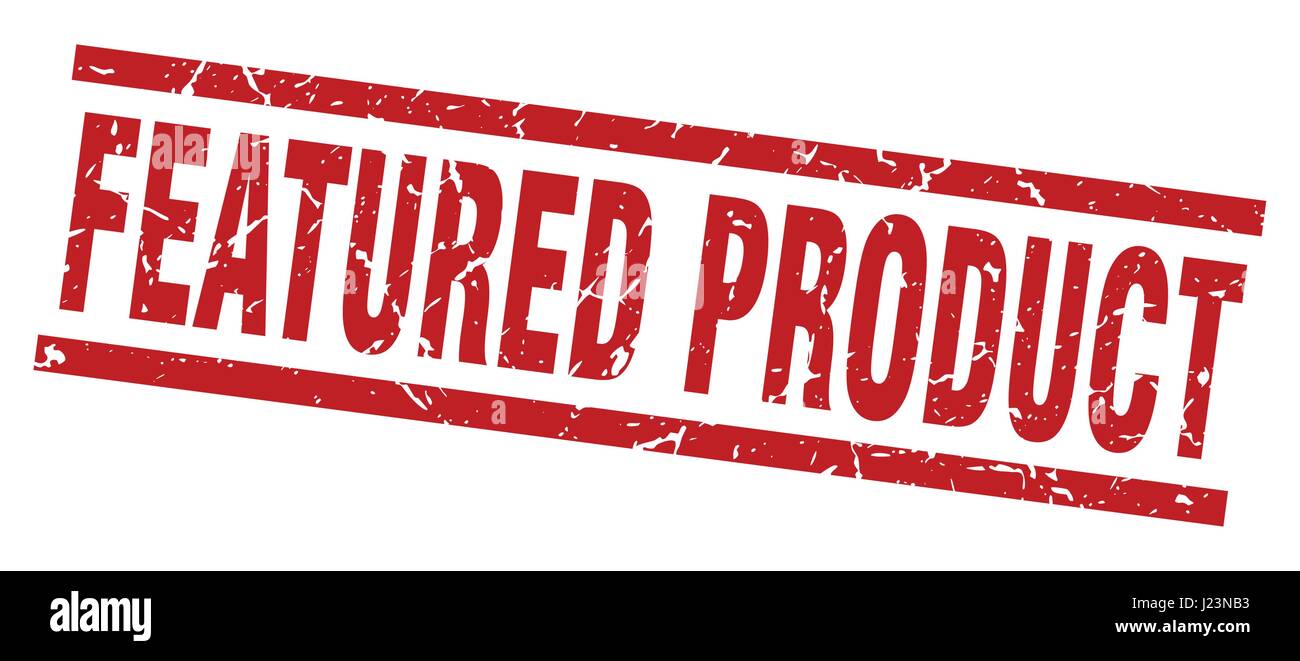 Featured product stamp hi-res stock photography and images - Alamy