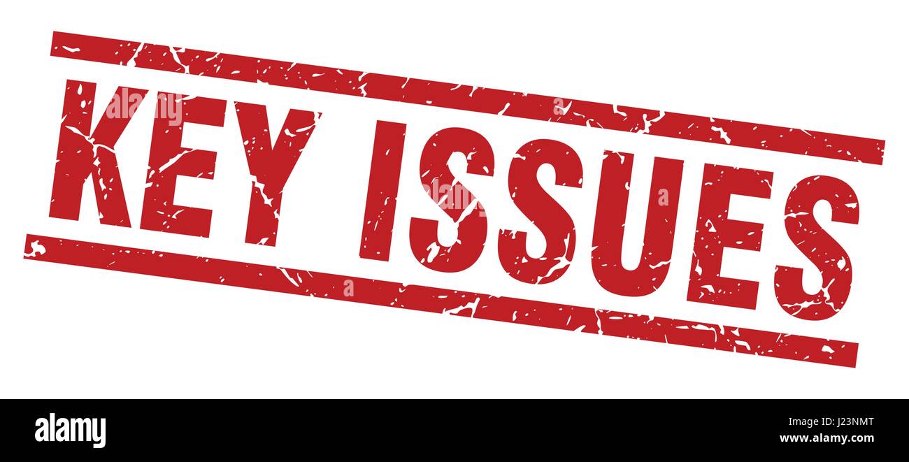 square grunge red key issues stamp Stock Vector Image & Art - Alamy