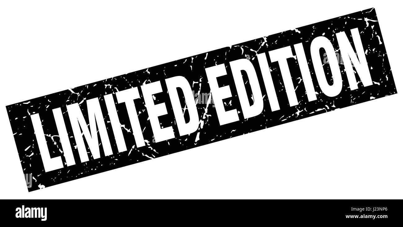 square grunge black limited edition stamp Stock Vector Image & Art - Alamy