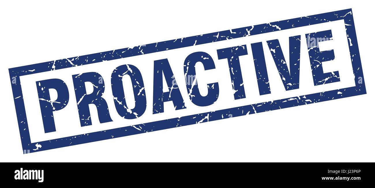 Proactive rubber stamp hi-res stock photography and images - Alamy