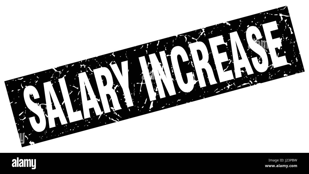 Salary increase vector vectors Black and White Stock Photos & Images ...