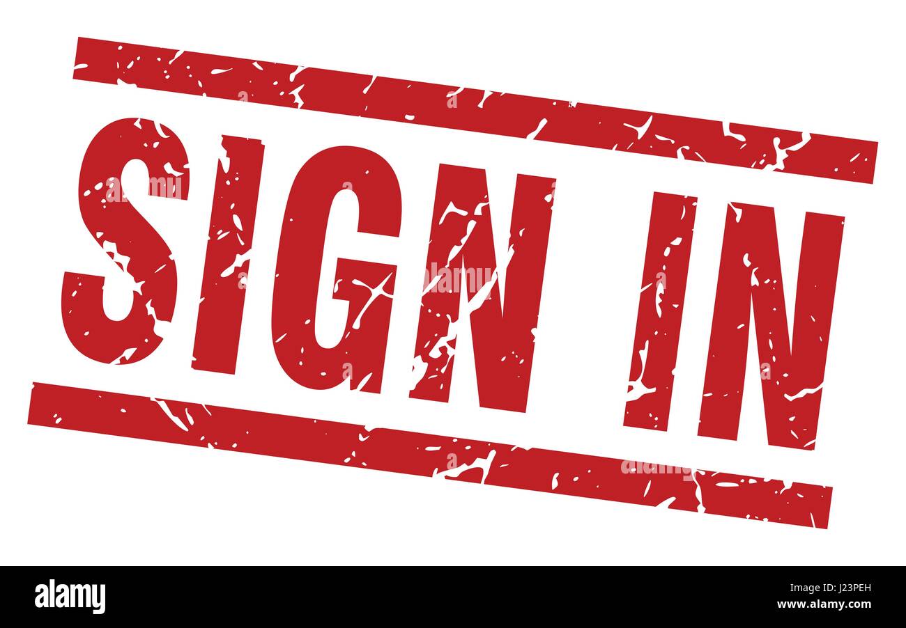 square grunge red sign in stamp Stock Vector Image & Art - Alamy