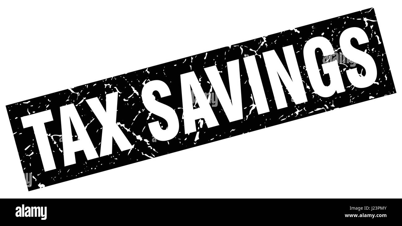 Tax savings rubber stamp Black and White Stock Photos & Images - Alamy