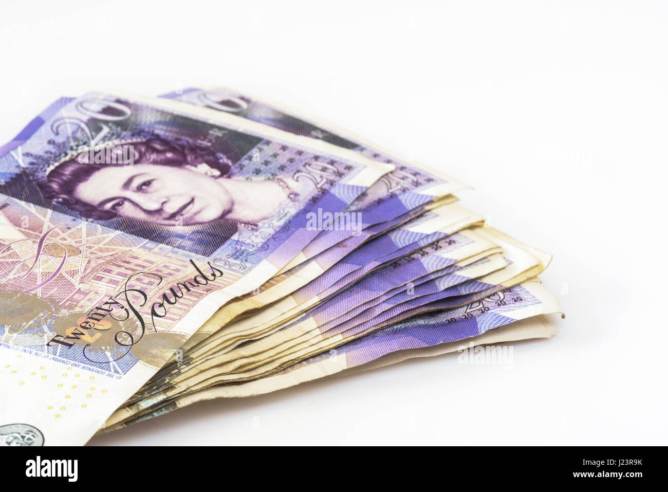 Stack of money notes uk High Resolution Stock Photography and Images ...