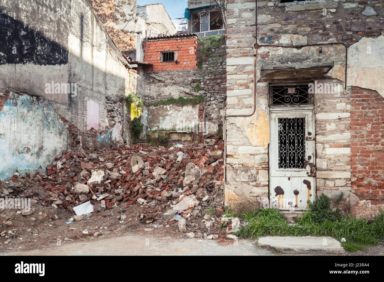 Turkish ruined houses hi-res stock photography and images - Alamy