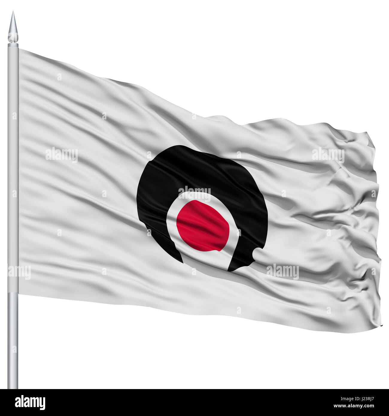 Kagoshima city flag hi-res stock photography and images - Alamy