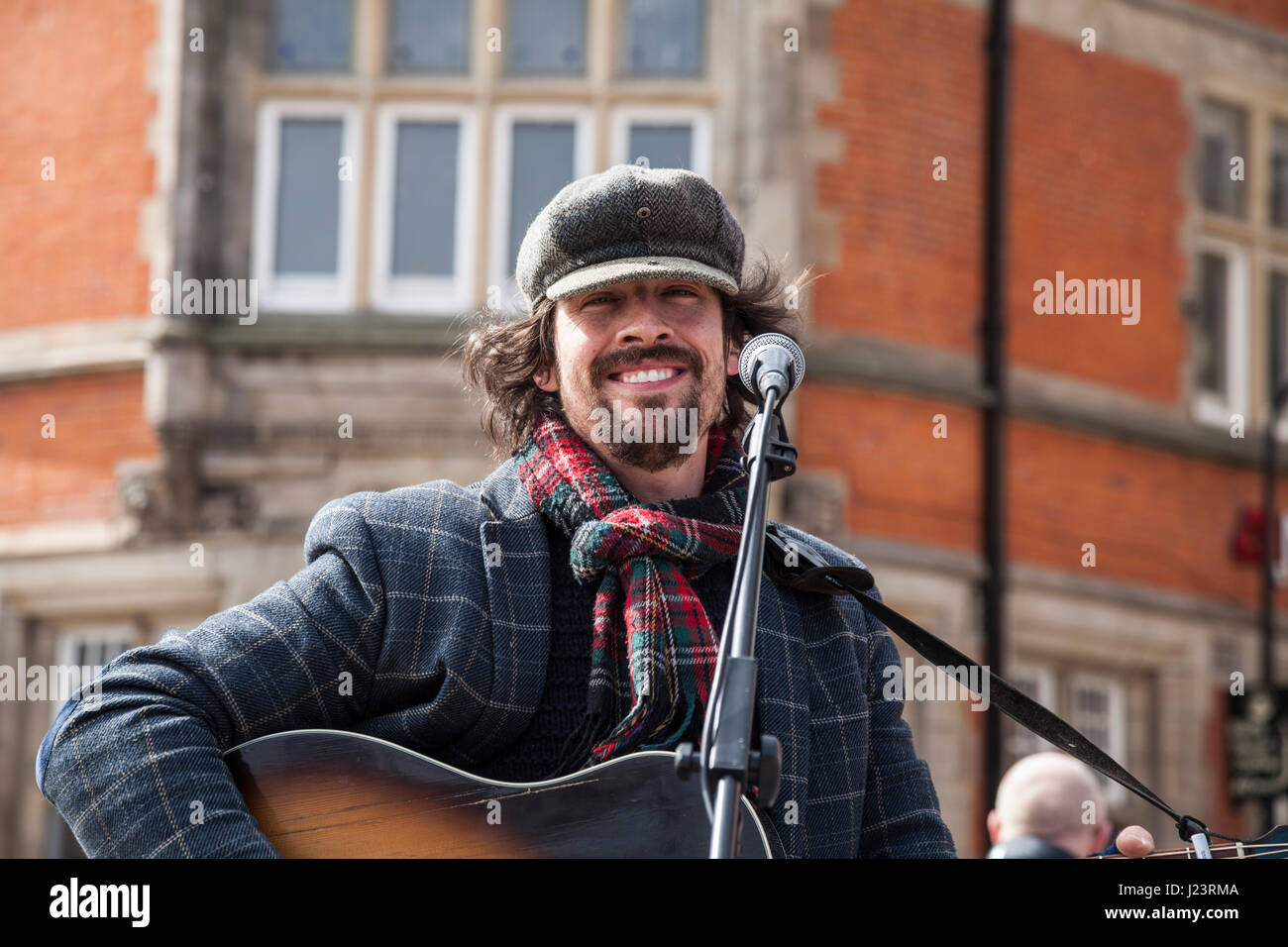 Goth with guitar hi-res stock photography and images - Alamy