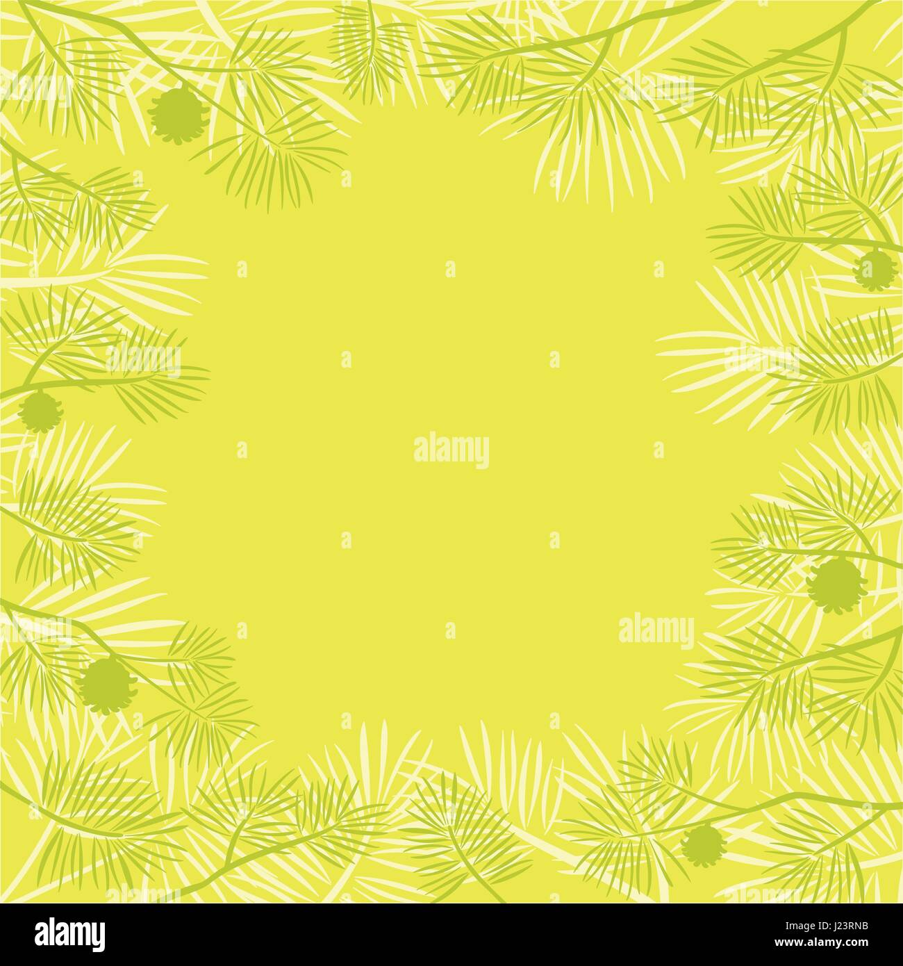 Pine tree needles background Stock Vector Images - Alamy