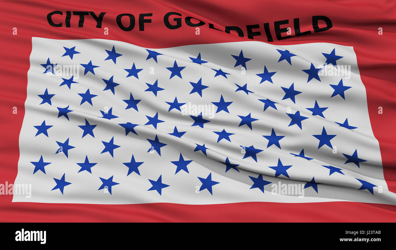 Goldfield flag hi-res stock photography and images - Alamy