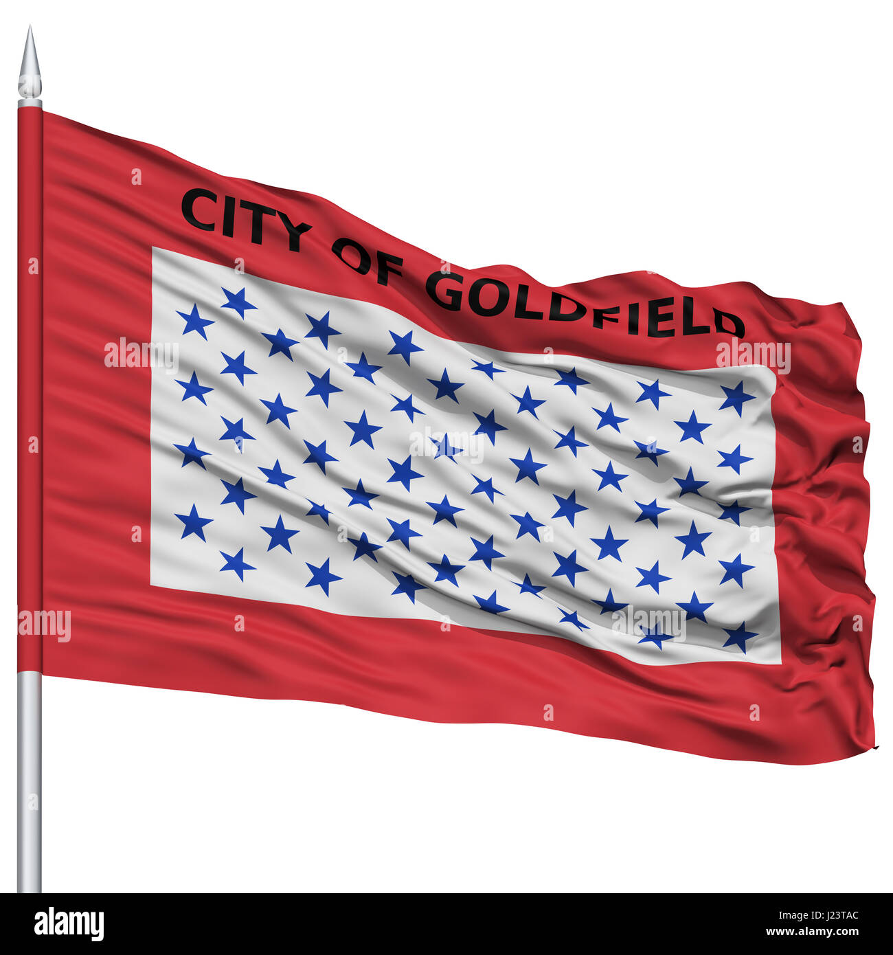 Goldfield flag hi-res stock photography and images - Alamy