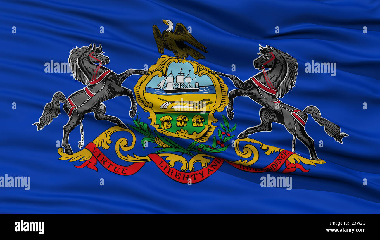 Pennsylvania flag hi-res stock photography and images - Alamy