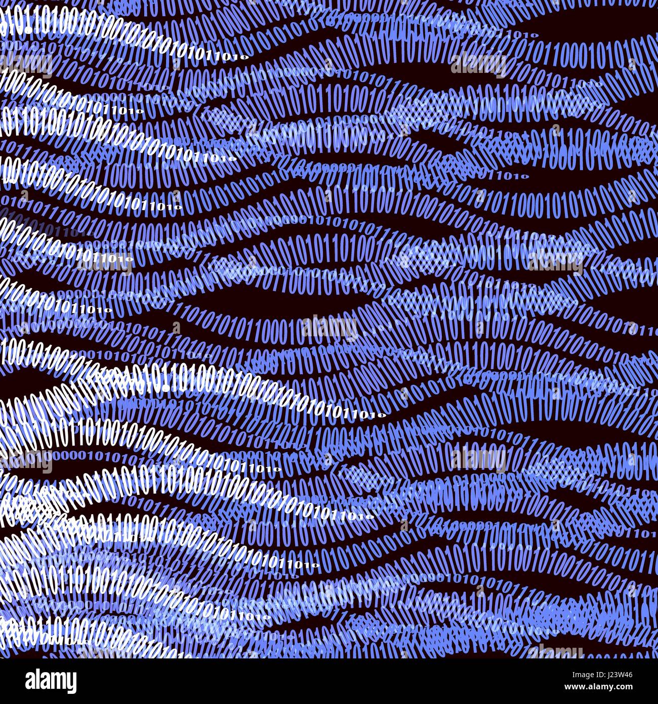 Binary Code Background Stock Vector Image & Art - Alamy