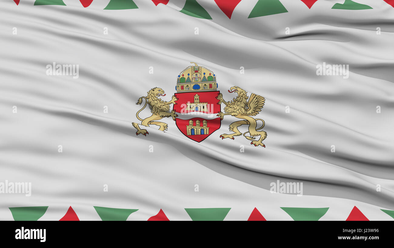 Budapest city flag hi-res stock photography and images - Alamy