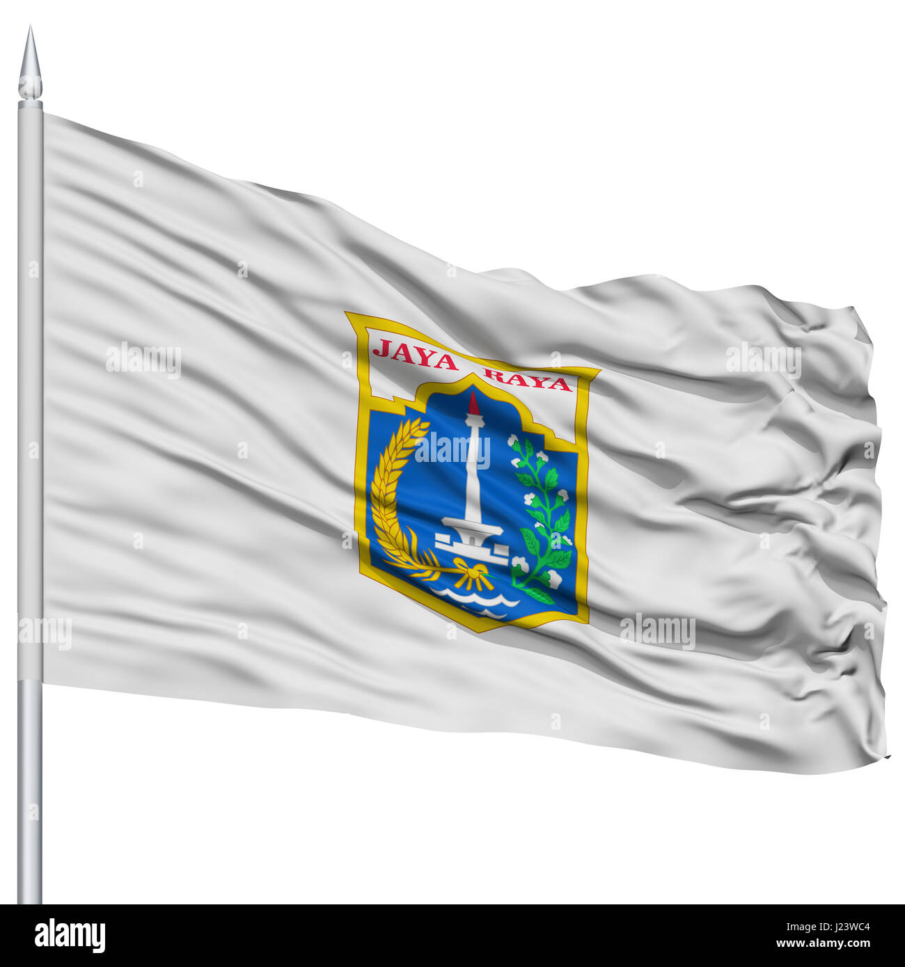Jakarta capital indonesia flag hi-res stock photography and images - Alamy