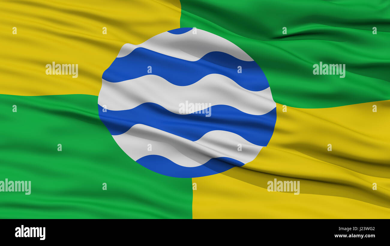 Closeup Nairobi City Flag, Kenya Stock Photo - Alamy