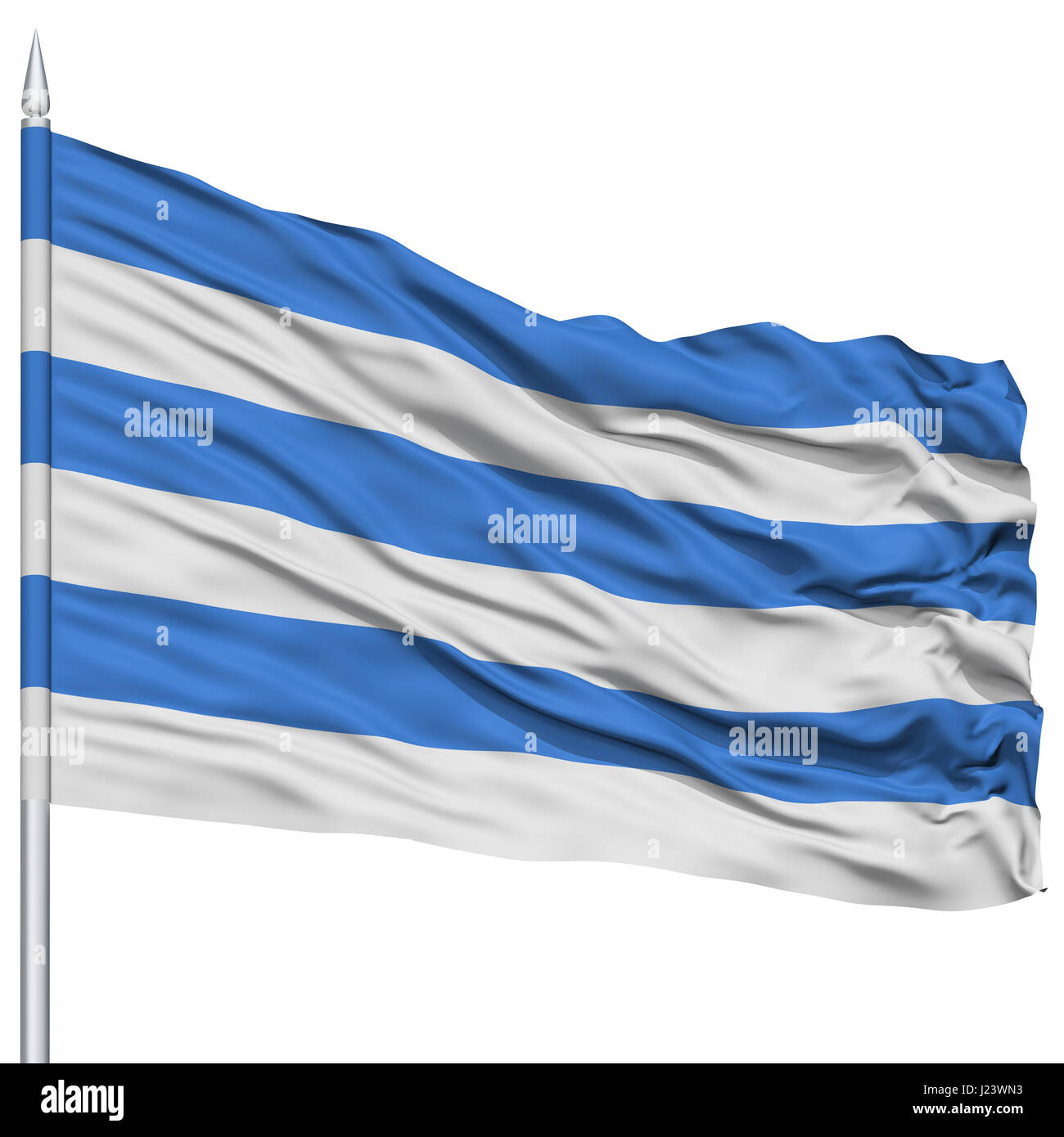 Flag estonia realistic 3d hi-res stock photography and images - Alamy