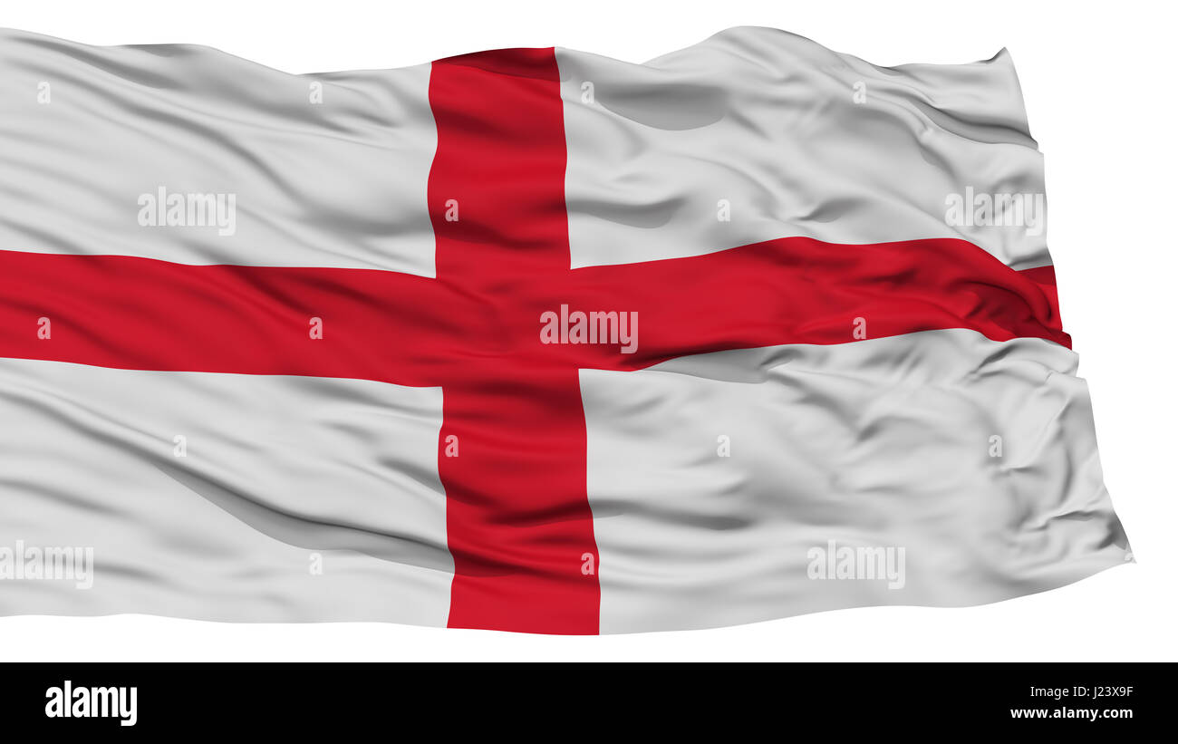 Isolated England Flag Stock Photo - Alamy