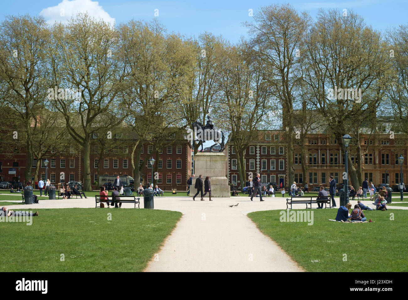 Bristol queen square hi-res stock photography and images - Alamy