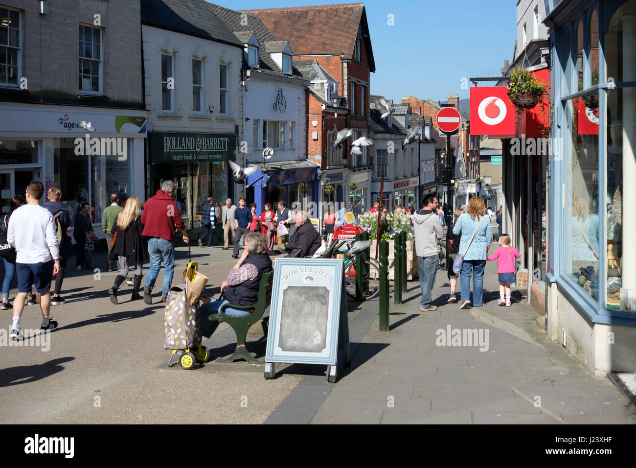 Stroud town center gloucestershire england hi-res stock photography and ...