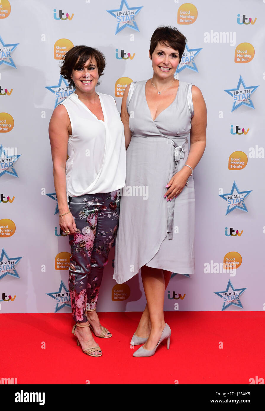Maxine Jones and Sally Bee attending Good Morning Britain's Health Star ...