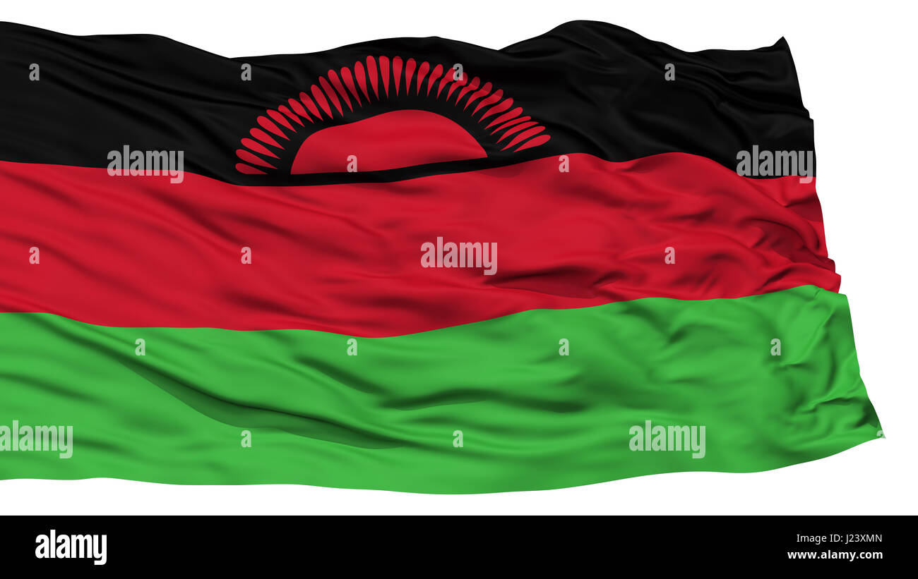 Isolated Malawi Flag Stock Photo - Alamy